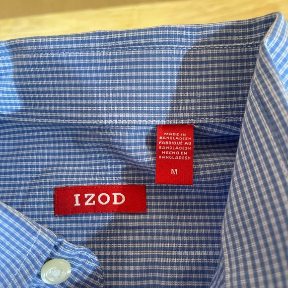 Izod | Shirts | Mens Izod Blue Dress Shirt | Poshmark